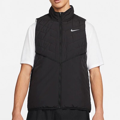 耐克Nike Therma-Fit 防风拒水保暖跑步运动棉服马甲 DD5648-010