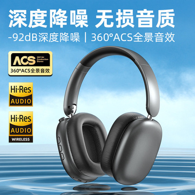 阿妮娅款头戴式智能降噪蓝牙耳机