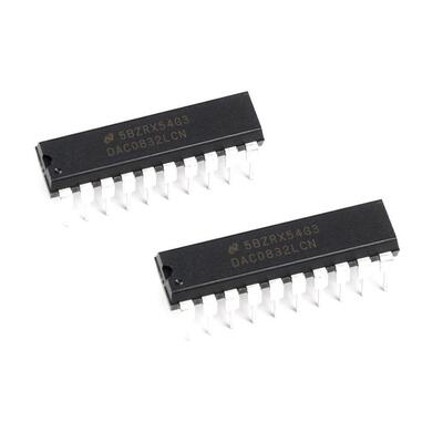 原装正品 直插 DAC0832LCN 封装DIP-20 8位数模转换器芯片