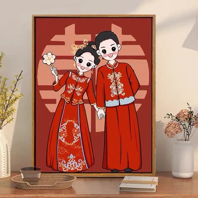 吾家有喜钻石画满钻2025新款