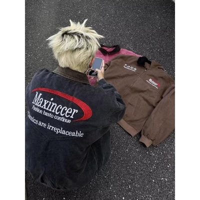 2025春秋痞帅外套男ins高