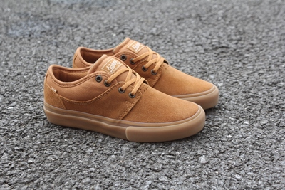 GLOBE滑板鞋系带男女翻毛皮低帮