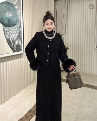 【11.19诗语美美哒】2025新款小香风加棉套装WQ1732-/1735-