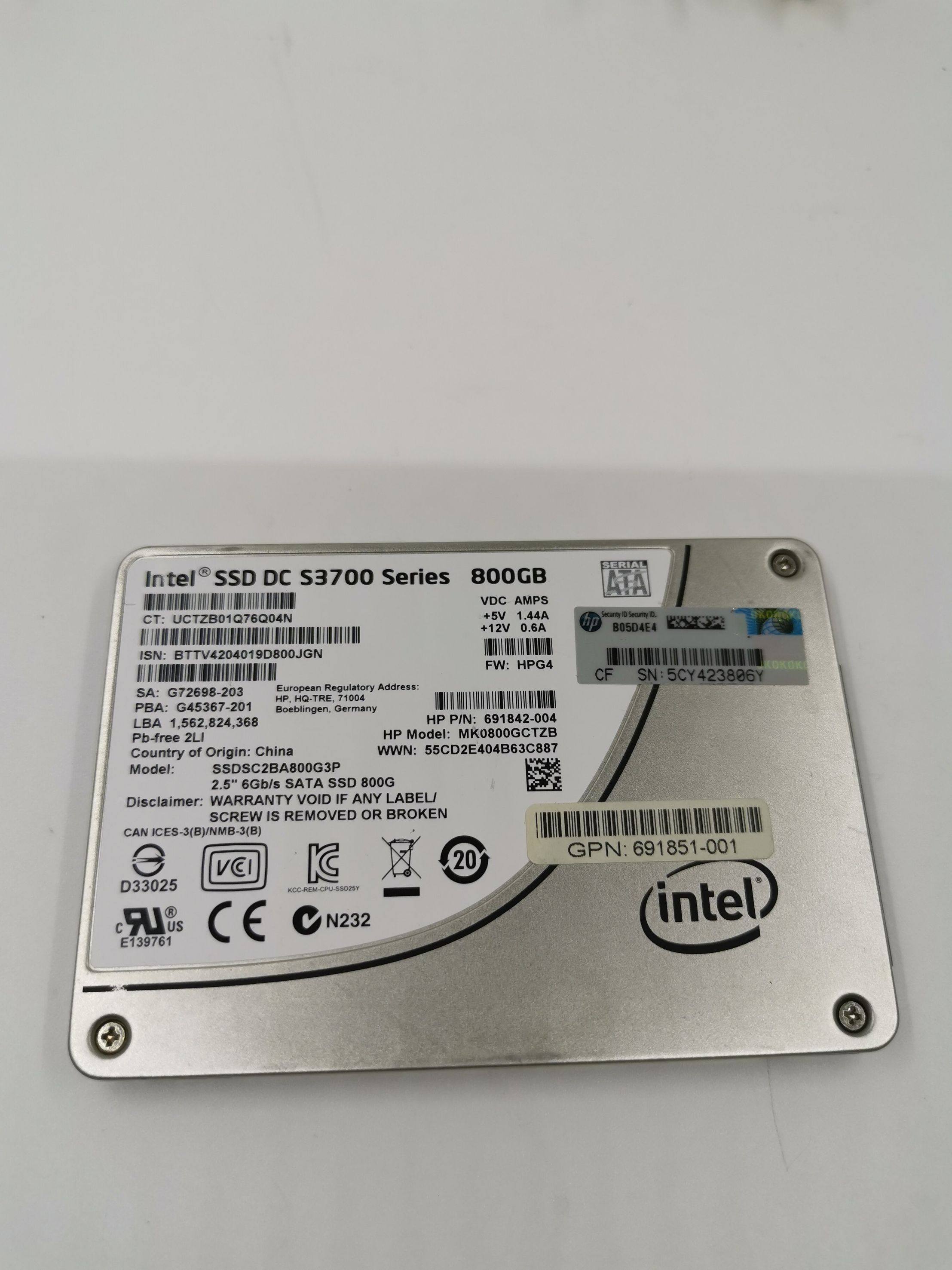 intel英特尔S3500 800G S3700 400G 160G 800G DELL HP企业级固_虎窝淘