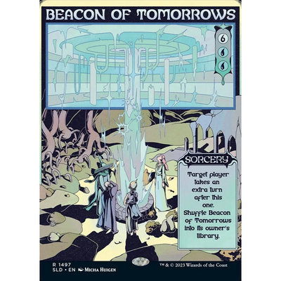 万智牌来日信标SLD英文平闪卡