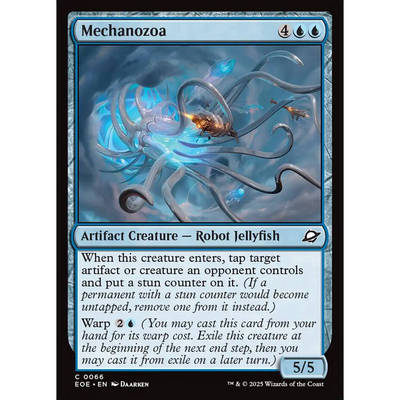 【北境卡牌】万智牌 机体佐雅 Mechanozoa EOE 英文 铁