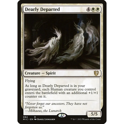 【北境卡牌】万智牌 挚爱逝者 Dearly Departed MIC 英文平卡 金