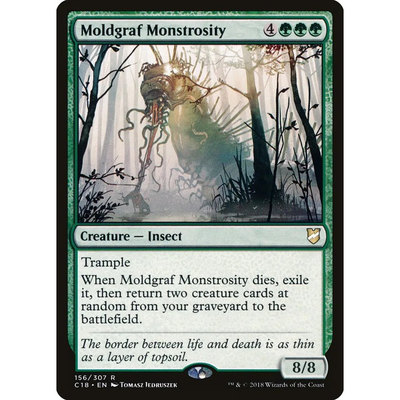 【北境卡牌】万智牌 苔墓巨虫 Moldgraf Monstrosity C18 英文平