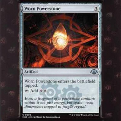 万智牌受损的魔力石MH3英文平卡