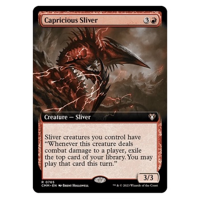 卡牌万智牌任性裂片妖英文扩画平