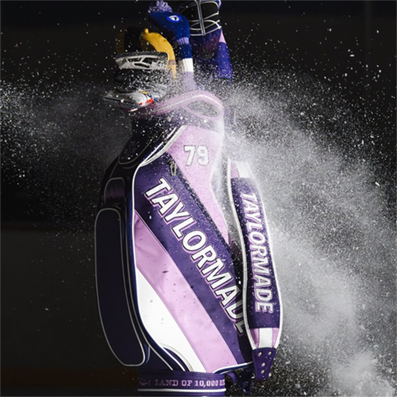 海外代购Taylormade男女高尔夫球包收纳耐磨紫色大容量球场