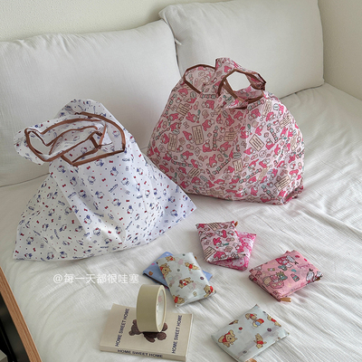 购物袋折叠便携大号卡通轻便款