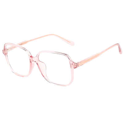 花雨伞近视眼镜女有度数轻质透明