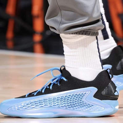 Adidas AE1 运动舒适耐磨减震防滑低帮篮球鞋男女同款黑迷彩