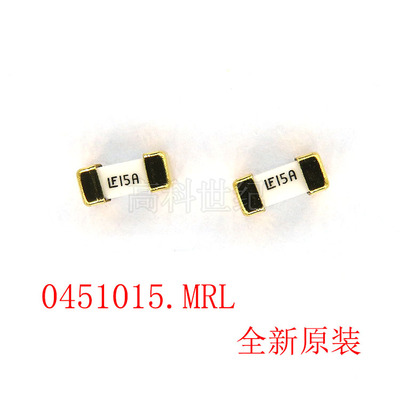 全新原装 0451015.MRL 1808 15A 65V 快断  一次性快断熔断保险丝