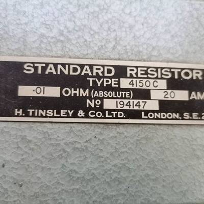 可维修H Tinsley 4150C 0.01 20A 英国四议价