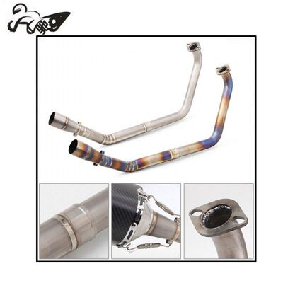 适用 YZF-R15 V3前段排气管R15改装天蝎SC排气管钛合金全段