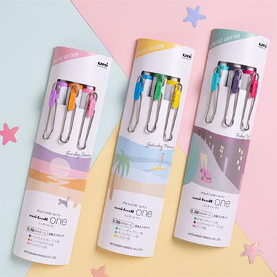 三菱按动式中性笔周五周六