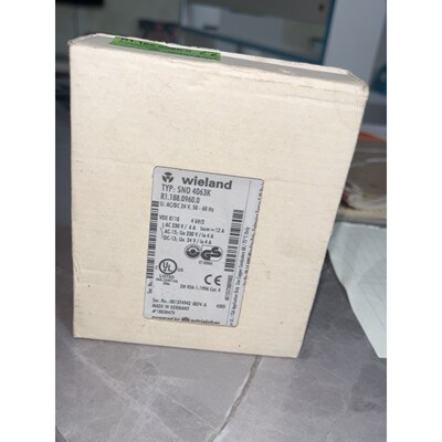 wieland威琅SND 4063k订货号 R1.188.0全新原装拍前请询价