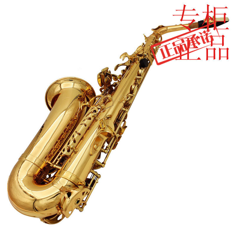 SLADE中音萨克斯风降E调中音萨克斯专业版白贝壳按键成人乐器批发