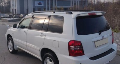 适用于01 02 03 05款丰田汉兰达KLUGER 尾翼顶翼改装尾翼扰流板