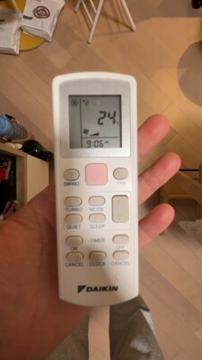 适用大金空调遥控器FTXN50AXV1H DGS02 ECGS02 英文版空调遥控器