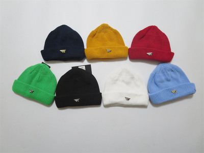 毛线帽街头复古中性瓜皮帽