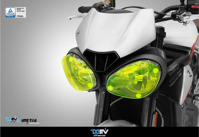 Dimotiv 适用TRIUMPH凯旋 Street Triple 765 大灯护目镜片贴 DMV