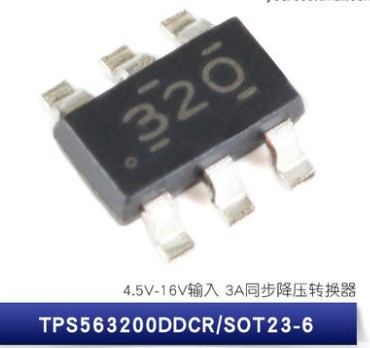 丝印3A同步降压TPS563200DDCR