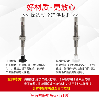 WEJ51-D2 D4 D6 D8-WEM11 WEM12-K-25-04 06气动真空吸盘机械手