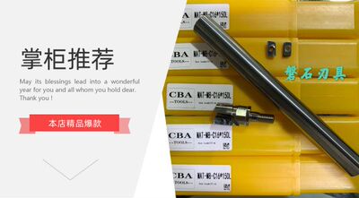 钨钢防震刀杆25R0.8螺纹锁牙刀杆 螺纹头 MFT24*100L-M8 BAP3-25