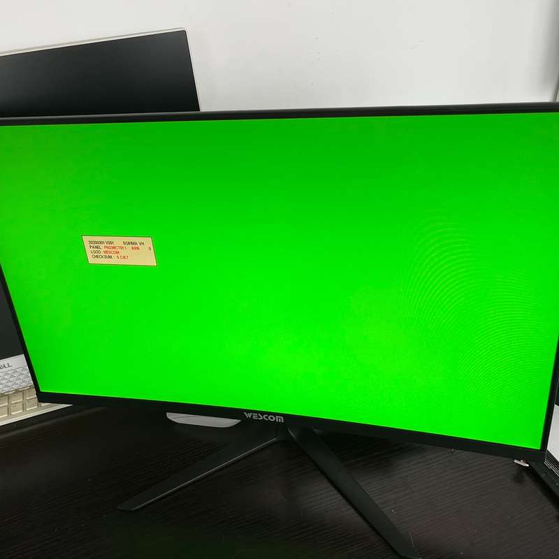 议价WESCOM 24寸液晶显示器，型号：WS2313CF，屏幕可维修