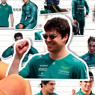 新款兰斯斯托尔贴纸高清防水一级方程式F1赛车手Lance Stroll贴画
