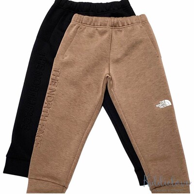 日本代购 童装 THE NORTH FACE北脸科技棉压印立体logo透气运动裤