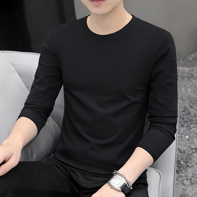 长袖t恤男装2025新款春秋