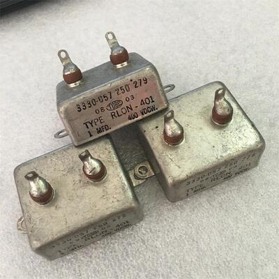 古董 美国 TOBE TYPE RLON-401  1UF400V 分频耦合油浸电容