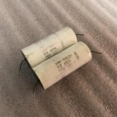 拆机美国加丹EC 5MP系列 2.5UF 850V 发烧轴向分频耦合无极电容