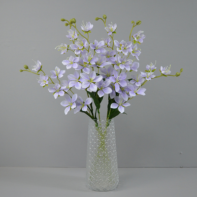 绢布蕙兰单枝节日氛围布置