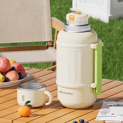 贝洛可暖小贝-随行保温壶BK228不锈钢内胆食品级硅胶密封圈