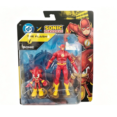 现货香港正版刺猬索尼克DC X Sonic速音鼠可动手办公仔人偶玩具