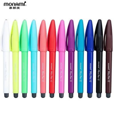 韩国慕那美Monami勾线笔彩色笔