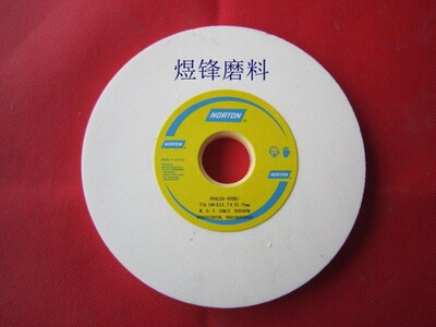 诺顿砂轮/圣戈班平面磨砂轮/38A白钢玉砂轮 WA180*3.2*31.75MM