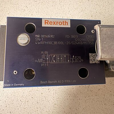 Rexroth力士乐比例阀0811404902 4WRPH1( 议价）