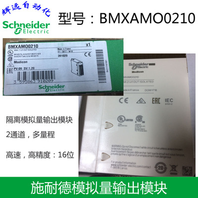 施耐德模拟量输出模块BMXAMO0210 全新原装正品 现货