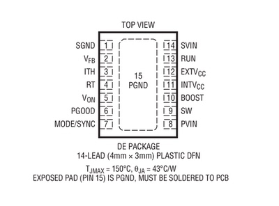 进口原装  LTC3646EDE-1 LTC3646IDE-1 LTC3646HDE-1 LTC3646-1