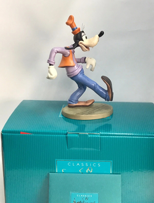 正版迪士尼wdcc高飞陶瓷摆件模型手办礼品