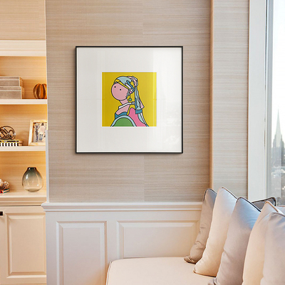 郑元武X千香画现代休闲时尚装饰画书房挂画客厅装饰画文艺壁画