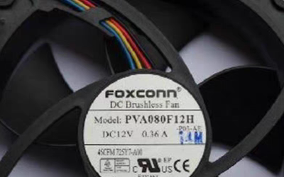 FOXCONN 8020 PVA080F12H 12V 0.36A 戴尔OptiPlex990风扇 725Y7