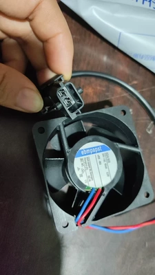 现货全新EBMPAPST 624 HR 24V 92mA 6025林德叉车散热风扇原插头
