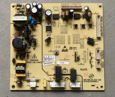 适用美的冰箱BCD-516 DA010202001 XDB-590.AK.PCB电源板主板